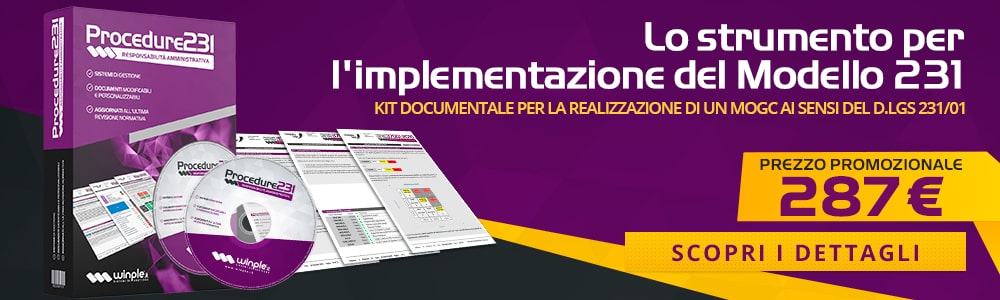 231WEB.IT - Modello 231 D.Lgs. 231/01